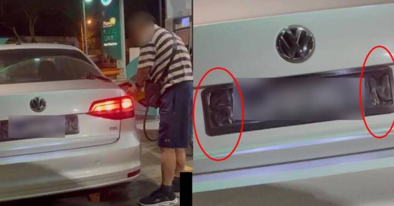 'We are Malaysians': Singapore car driver with 'taped' plate claims ...