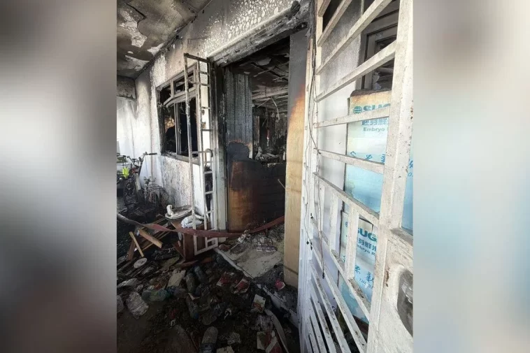 Firefighter injured in Tampines HDB flat fire - SGNews