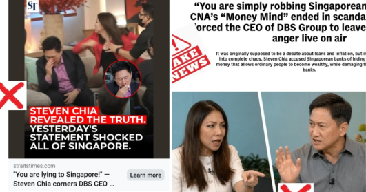Steven Chia debunks fake article about DBS CEO clash - SGNews